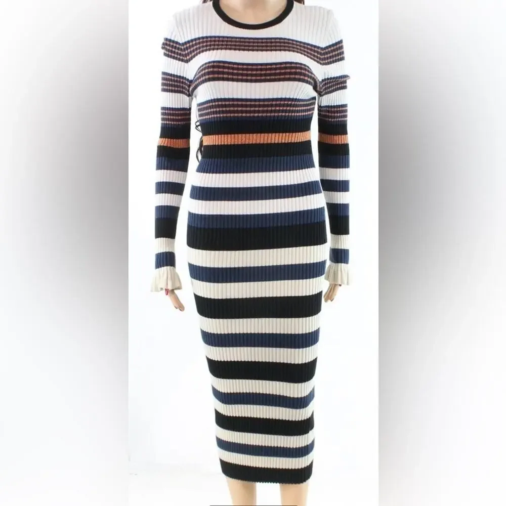 Opening Ceremony | Dresses | Opening Ceremony Nwot Womens Blue Striped ...